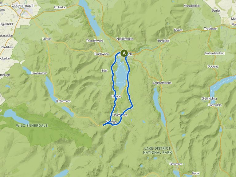 The Borrowdale Bash, Keswick to Birkett's Leap — The Lake District ...